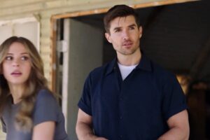 Carl Oliver and Jane Valentine in American Sniper The Last Round ...